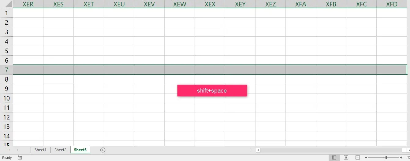 How to select rows in Excel till the end- 5 methods - Excel Wizard