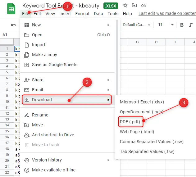 How to extract Excel to PDF - Excel Wizard