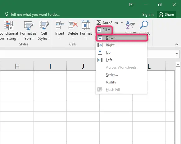 How to drag formulas in Excel till the end - Excel Wizard