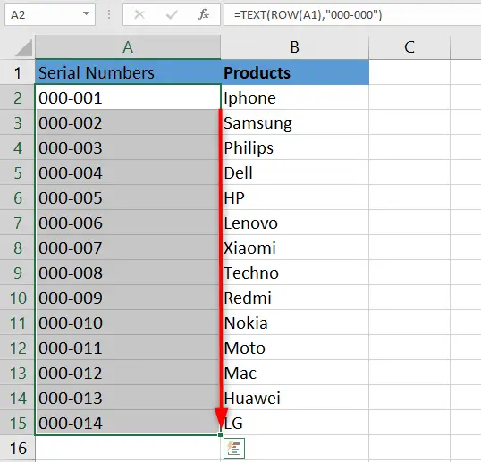 How To Generate Serial Numbers In Excel Automatically Easy Guide 
