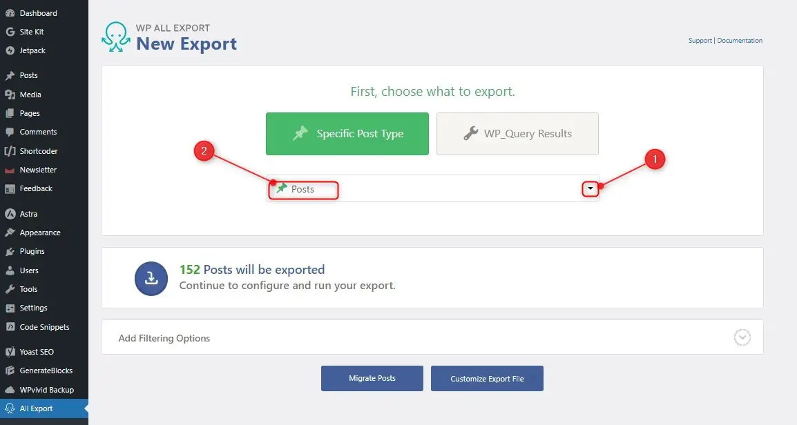 How to Export all WordPress Topics to Excel - Excel Wizard