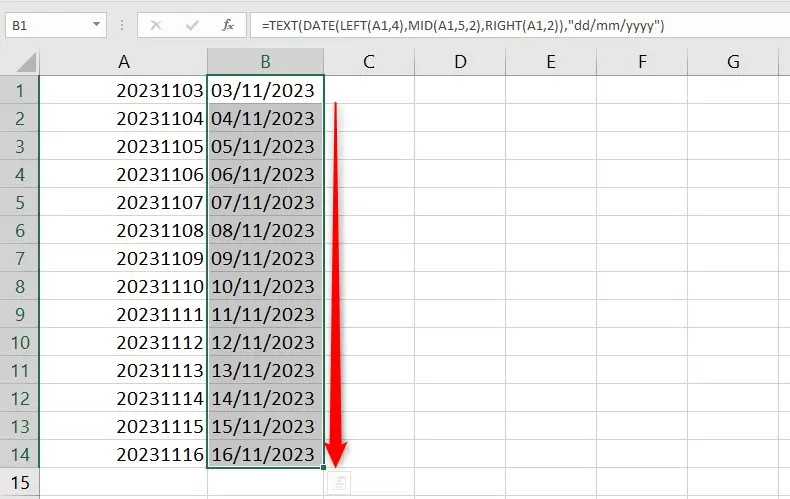 How to Convert YYYYMMDD to DD/MM/YYYY in Excel - Excel Wizard